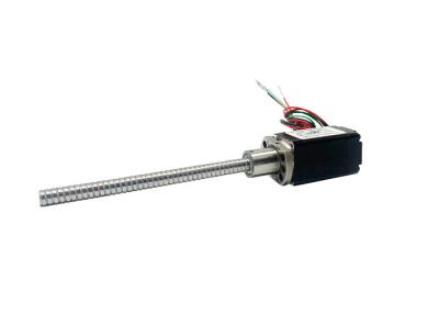 China 20mm Nema 8 Hybrid Stepper Motor Bipolar 4 Lead 1.8 Degree Step Angle ACME Screw Stroke Optional for sale