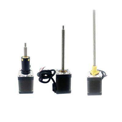 China Nema 14 35mm Hybrid Stepper Motor Bipolar 1.8° Step Angle ACME Lead Screw 1.5A 4-Lead for sale