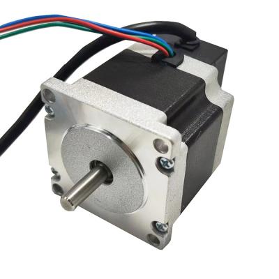 China 57mm NEMA 23 Hybrid Stepper Motor 1.8 Degree with Optical Encoder 500 PPR for sale