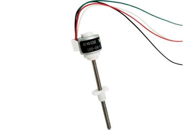 China 2 Phases 15mm Linear Stepper Motor with 15° Step Angle M3 Screw Type for sale