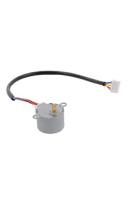 China 28BYJ48 28mm High-Torque Stepper Motor 12V DC with 64:1 Gear Ratio and 5.625° Step Angle for sale