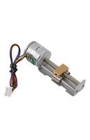 China 20mm Linear Stepper Motor SM20-55L-T 1KG Thrust M3 Lead Screw for Camera Optics Medical Devices for sale