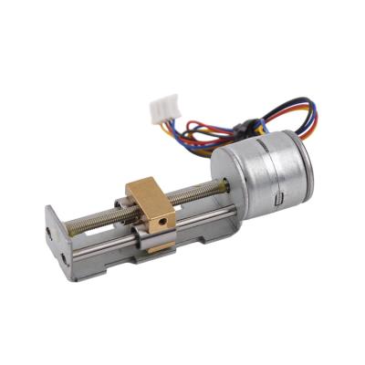 China 2 Phase Linear Stepper Motor Slider 1.3kg Thrust 20Ω Coil Resistance 34mm Stroke for sale