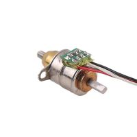 China 10mm Linear Stepper Motor with Lead Screw 18deg Step Angle 1mm Lead Anti-Rotation Bracket for sale