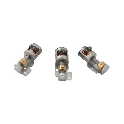 China 6mm Micro Slider Linear Stepper Motor Screw Motor With Bracket Stepper Motor for sale