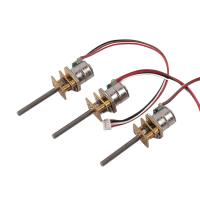 China 10mm Mini Gear Type Stepper Motor 2 Phase 18 Degree Step Angle M3 Screw Shaft for sale