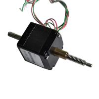 China NEMA11 28mm Linear Hybrid Stepper Motor Non Captive Run Through Shaft 1.27mm Lead 0.5A for sale