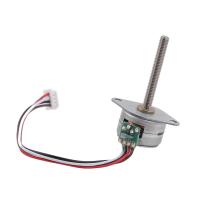 China 15mm Micro Stepper Motor 2-Phase 4-Wire 18 Degree Permanent Magnet with Spiral Shaft VSM1519 for sale