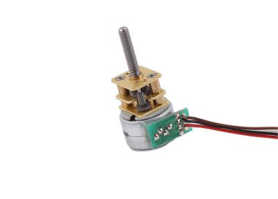 China 10mm Mini Gear Box Stepper Motor Dia10 Micro Geared Stepper Motor 18 Degree Step Angle for sale