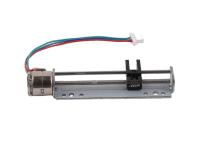 China 10mm Diameter 18° Step Angle Micro Stepper Motor with Bracket Slider 120g Thrust for sale