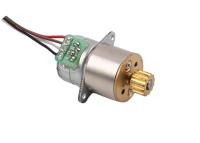 China 15mm 12V DC Stepper Gear Motor High Torque Low Speed Gear Ratio 1:10 to 1:350 for sale