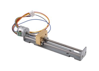 China 18° Step Angle 15mm Linear Stepper Motor Slider 80mm Stroke High Precision Large Thrust RoHS for sale