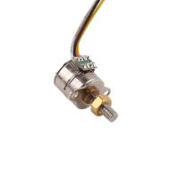 China 10mm 5V PM Stepper Motor with M3 Lead Screw 18deg Step Angle for Medical Equipment for sale