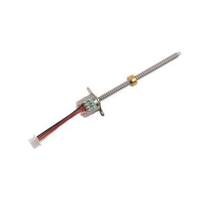 China 5VDC 10mm Micro Linear Stepper Motor 18° Step Angle 270mA 2-Phase PM Stepper Motor for Medical Equipment for sale
