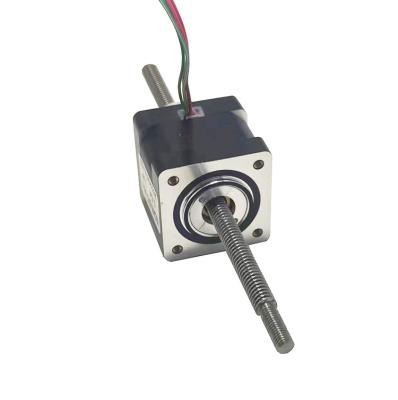 China 35mm NEMA14 Hybrid Linear Stepper Motor Non-Captive Through Going Shaft 2.54mm Lead for sale