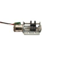 China 2 Phase 8mm Micro Linear Stepper Motor 18 Degree Step Angle 3.3V DC with Bracket for sale