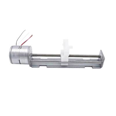 China 2 Phase 18 Degree 20mm Linear Stepper Motor with Plastic Slider for sale