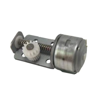 China 15mm Worm Shaft Stepper Motor 5V DC Permanent Magnet 2-Phase for sale