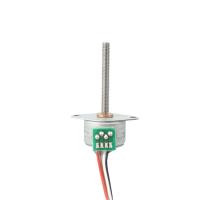 China VSM1519 15mm 2 Phase Micro Stepper Motor 3V 0.3A with Screw Shaft for sale