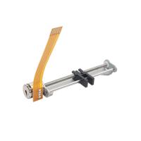 China 8mm Micro Linear Stepper Motor 3.3V DC 0.2A 18 Degree Step Angle with Bracket for sale
