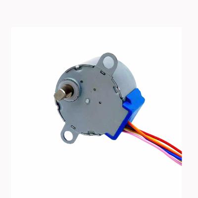 China 24mm Permanent Magnet Stepper Motor 12V 385mA with Gearbox 24BYJ48 for Sanitary Ware for sale