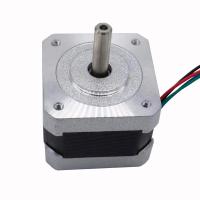 China Nema 17 Hybrid Stepper Motor 42mm 1.8 Degree Step Angle 12V DC 400mA 4 Wires for Precision Instruments for sale