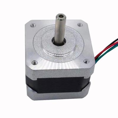 China Nema 17 Hybrid Stepper Motor 42mm 1.8 Degree Step Angle 12V DC 400mA 4 Wires for Precision Instruments for sale