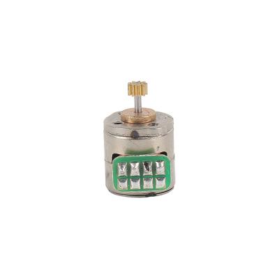 China Long Life 3V DC 8mm Diameter Micro Stepper Motor 2 Phase 4 Wire for Camera Rotation Focus for sale