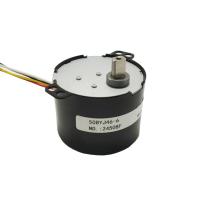 China 50BYJ46-6 15VDC PM Reduction Stepper Motor 50mm 882mNm High Torque for Rotating Display for sale