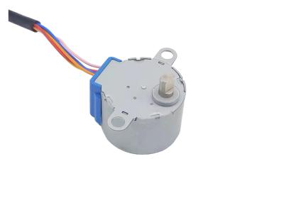 China 24BYJ48 Geared Stepper Motor 5V 12V 24V 5.625° Step Angle 86.4:1 Gear Ratio Customizable for sale