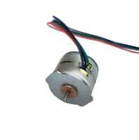 China 20mm 12V DC Bipolar Stepper Motor 18 Degree Step Angle with Customizable Options and Gearbox for sale