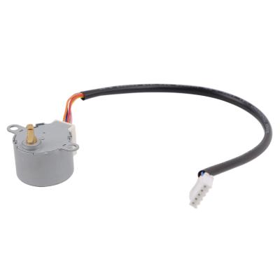 China 28BYJ48 PM Stepper Motor 12V DC 64:1 Gearbox 5.625° Step Angle 5 Wire Unipolar for sale