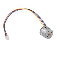China 24V Bipolar Micro Stepper Motor 20mm 2 Phase with Metal Gear 18 Degree Step Angle for sale
