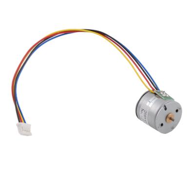 China 24V Bipolar Micro Stepper Motor 20mm 2 Phase with Metal Gear 18 Degree Step Angle for sale