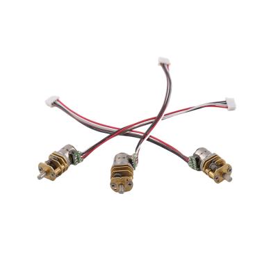 China 8mm 2-Phase 4-Wire Stepper Motor with Gearbox 3.3V 18 Degree Step Angle for Precision Equipment for sale