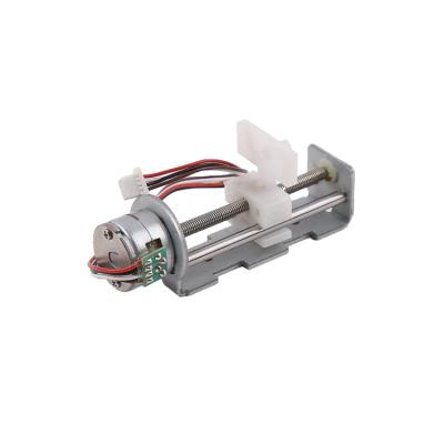 China 6V 15mm Mini Linear Stepper Motor with POM Slider Nut 45mm Stroke Precision for sale
