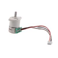 China 15mm Geared Stepper Motor 5VDC 2-Phase 4-Wire Bipolar with POM Shell 18deg Step Angle for sale