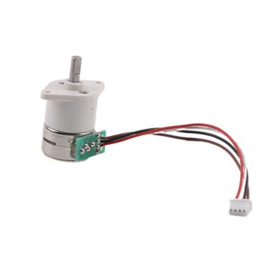 China 15mm Geared Stepper Motor 5VDC 2-Phase 4-Wire Bipolar with POM Shell 18deg Step Angle for sale
