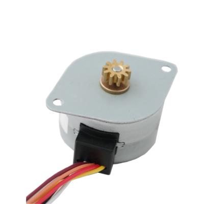 China 4 Phase 6 Wire Permanent Magnet Stepper Motor 7.5 Degree 35mm High Torque 8V 0.5A for sale