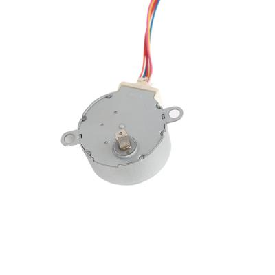 China 35BYJ46 Geared Stepper Motor 5V DC 4 Phase 1/85 Ratio PM Type for Valve Control for sale