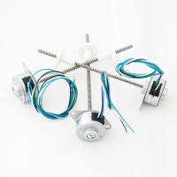 China 12V 2 Phase Micro Linear Stepper Motor 25mm High Torque with Lead Screw 7.5 Degree Step Angle for sale