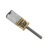 China Geared Reducer M10 DC Brushed Motor 5V with M3 Lead Screw Output Shaft for sale
