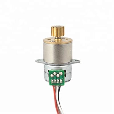China 15mm Micro Geared Stepper Motor SM1516-63G Bipolar 5MΩ 60g.cm with Precision Gearbox for sale