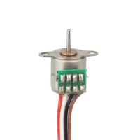 China 8mm Permanent Magnet Stepper Motor 3.3V 2-Phase 18° Step Angle with Custom Gearbox Options for sale