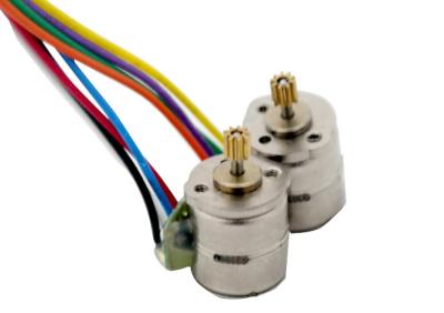China PM08-02 8mm Micro Stepper Motor 3.3V 2-Phase 4-Wire with 18° Step Angle for Camera Lenses for sale