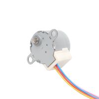 China 24BYJ48 5V Permanent Magnet Stepper Motor 1:64 Gearbox 4 Wire 400 PPS for sale
