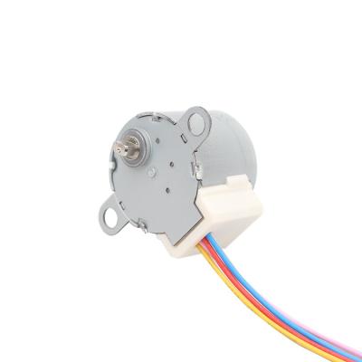 China 24BYJ48 5V Permanent Magnet Stepper Motor 1:64 Gearbox 4 Wire 400 PPS for sale