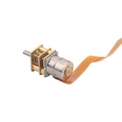 China 10mm Geared Stepper Motor 5VDC 2Phase 4 Wire Bipolar Drive VSM10157-10G8D Intelligent Security for sale