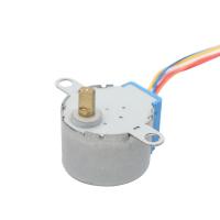 China 28BYJ48 12V Four Wire Stepper Motor with 1/64 Reduction Ratio, 28mm Diameter, 34.3mN.m Torque for sale