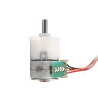 China 15BY45 5V Geared Stepper Motor 15mm Diameter with 1:50 Gear Ratio and 18° Step Angle for sale